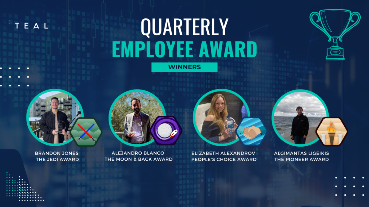 Congratulations to TEAL's Quarterly Employee Award Winners! - Cellular ...