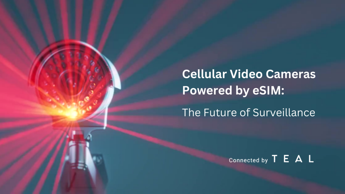 Cellular Video Cameras Powered By Esim The Future Of Surveillance Cellular Iot Connectivity