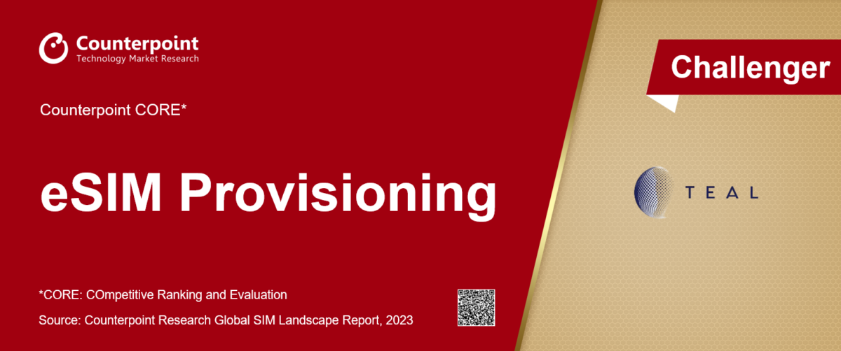 Global eSIM Provisioning CORE Report Names TEAL as a Challenger in eSIM Provisioning - Cellular ...